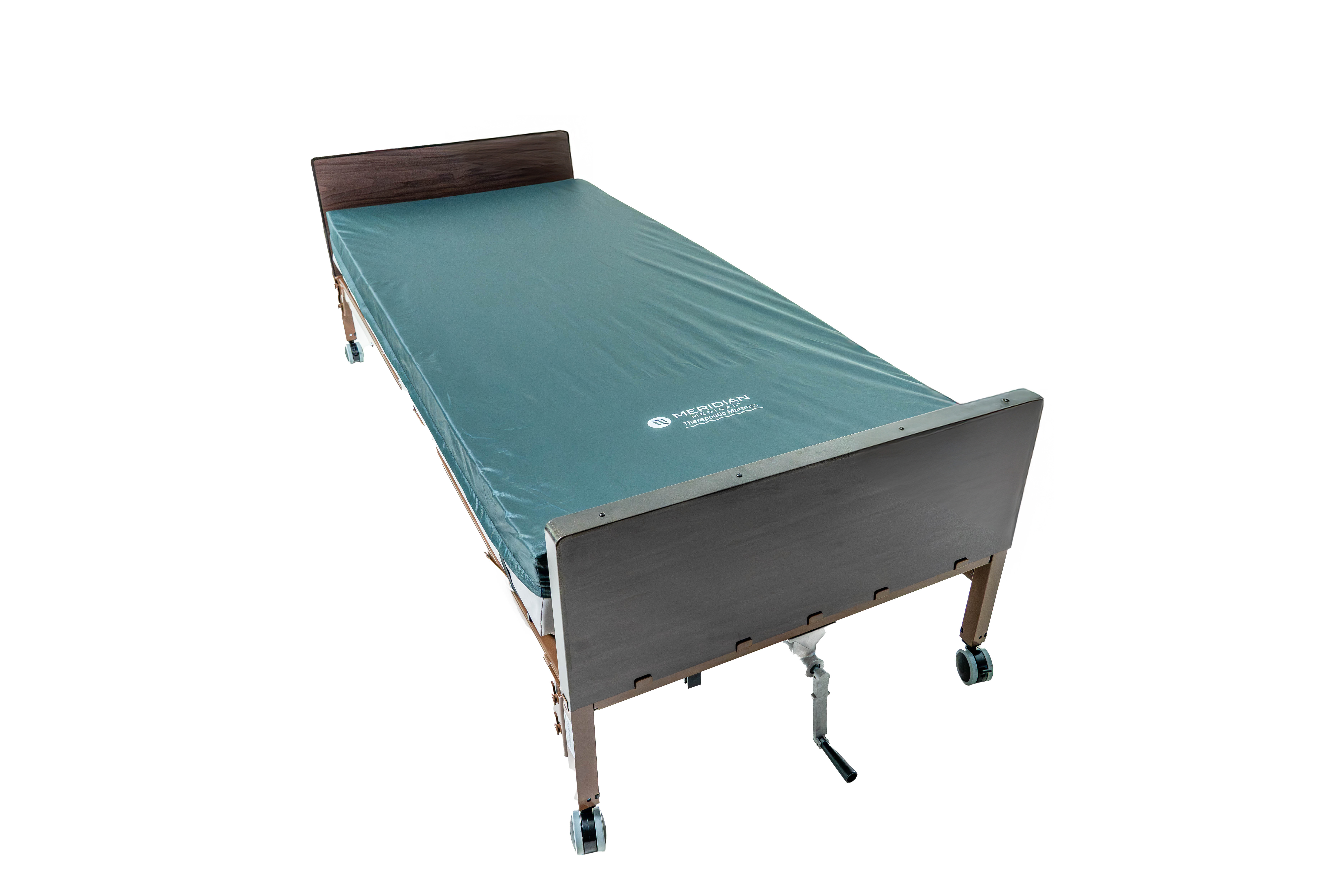 Probasics Single Motor Semi-Electric Lightweight Bed Package with Full Rails and Group 1 ...